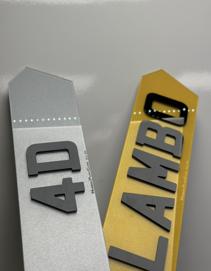 Buy 3D Gel Plates & 4D Number Plates Online - Auto World Online